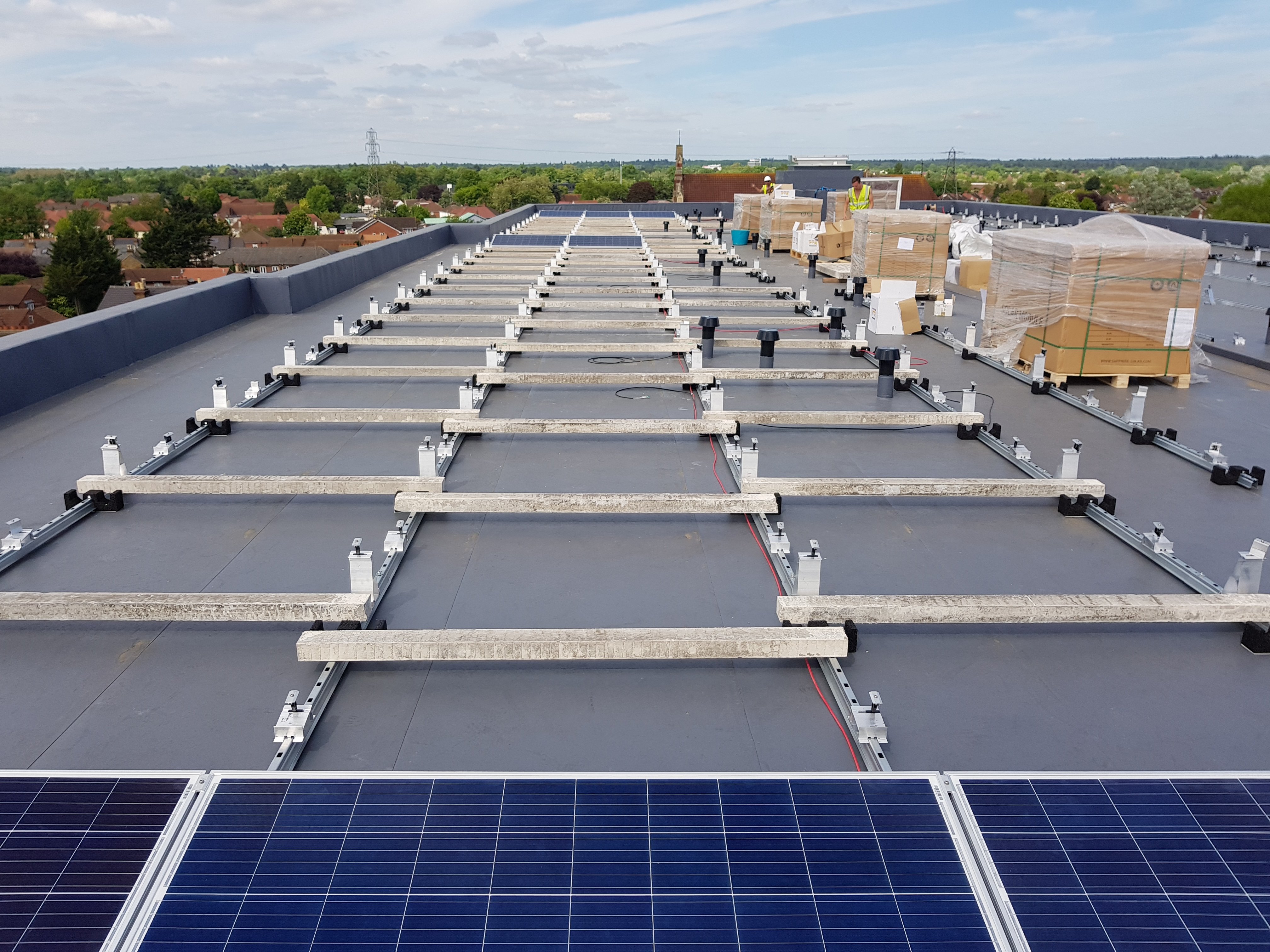 Van der Valk: Mounting Solar PV on Flat Roofs