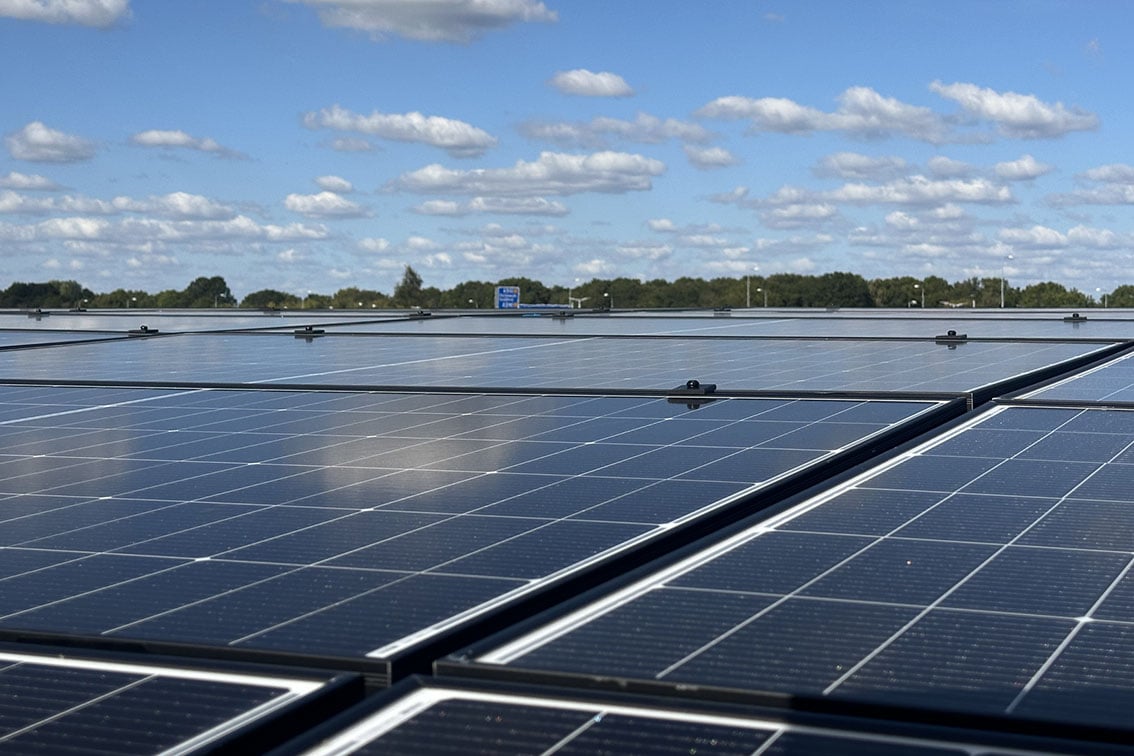 Cobham Service Station – 368.55 kWp (Sept ’25)